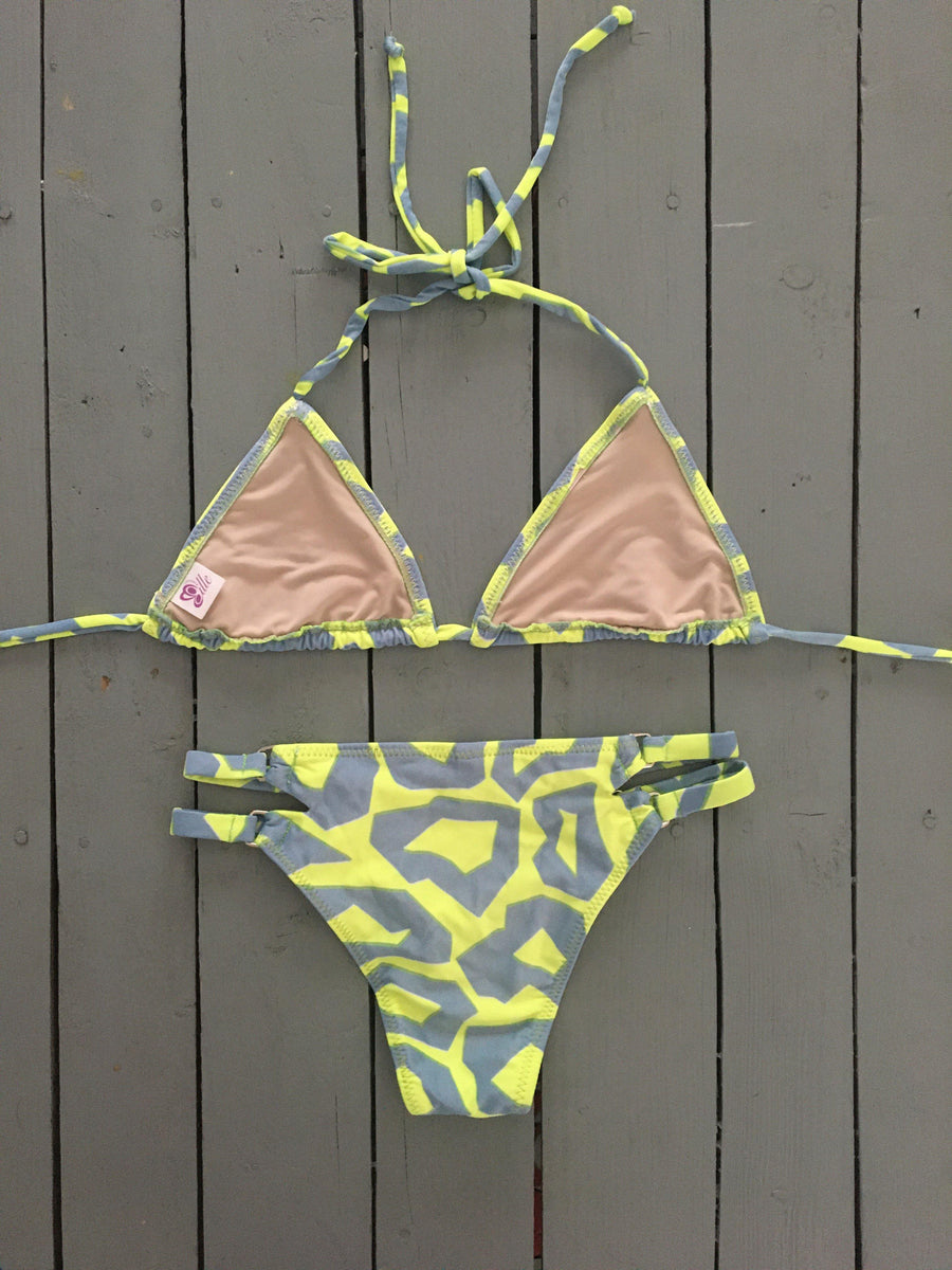 Triangle Bikini Top and Accessory Bikini Bottom Set – JillesBikinis